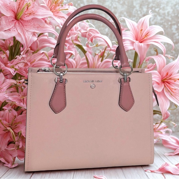 Michael Kors | Bags | Michael Kors Light Pink Satchel | Poshmark